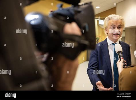 The Hague Geert Wilders Pvv Reacts To The Results Of The Provincial