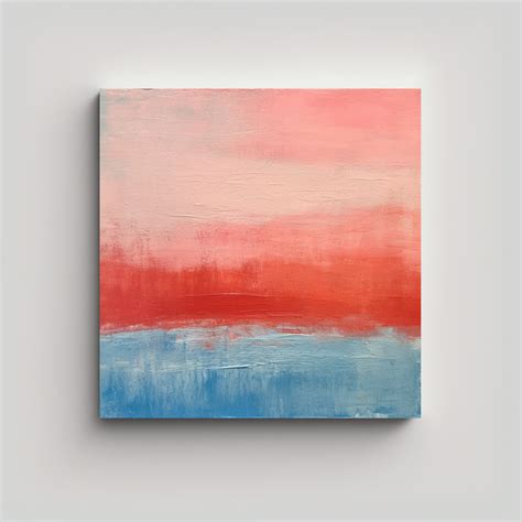 Venta Cuadro Pintura Minimalista En Papel Expresivo DecoCuadros