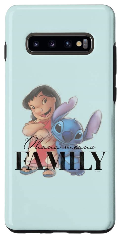 Funda Para Galaxy S10 Disney 100 Anniversary Lilo And Stitch D100 Con