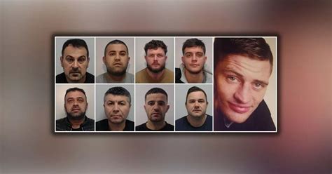 The Faces Of The Eight Murderers Locked Up For Hacking Dad To Death In