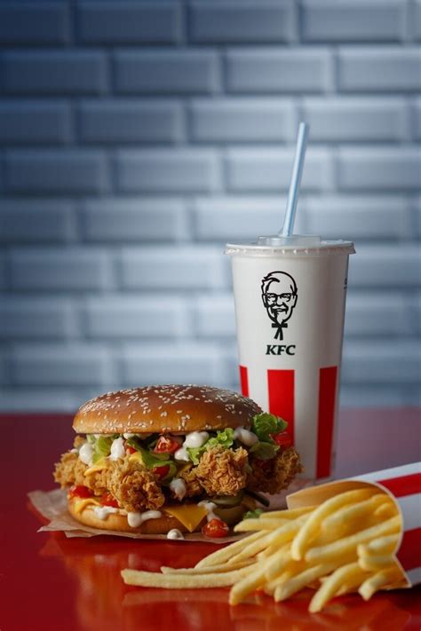 Меню фастфуда Kfc Кфс в Казани Цены