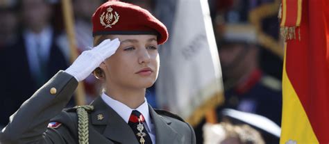 La Importante Distinción Que Ha Recibido La Cadete Borbón Ortiz En La