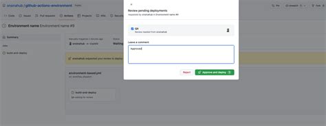 Github Snsinahubgithub Actions Environment