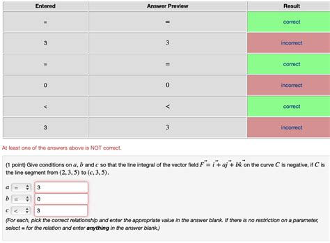 Solved Entered Answer Preview Result Correct Incorrect