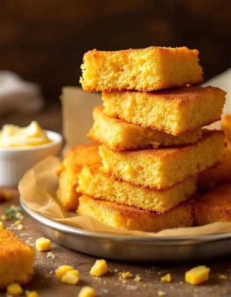 Crispy Fried Cornbread Best Southern Recipe Receipster