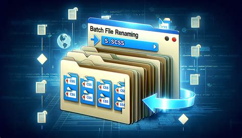 Batch Rename Css To Scss In A Snap