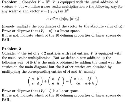 Solved Problem Consider V R V Is Equipped With The Chegg Com
