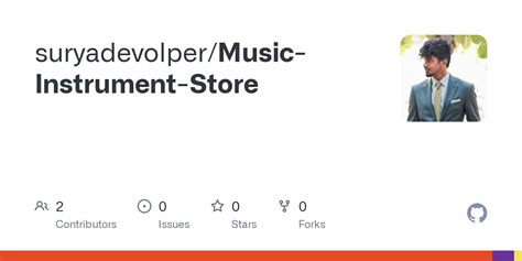 GitHub Suryadevolper Music Instrument Store