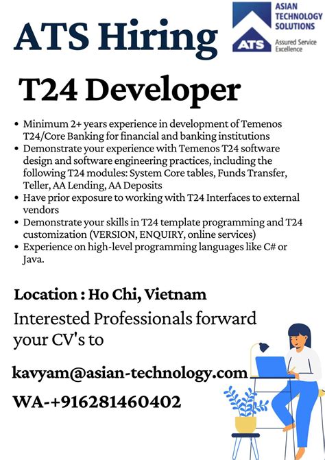kavya macherla on linkedin vietnam urgenthiring asiantechnologysolutions t24 vietnam temenos…