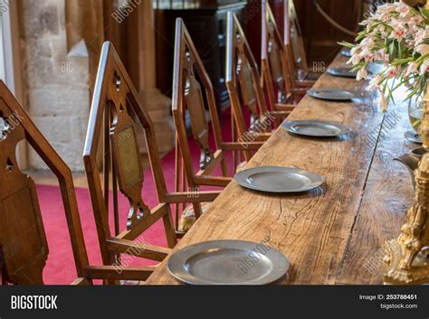 Medieval Dining Table Image And Photo Free Trial Bigstock