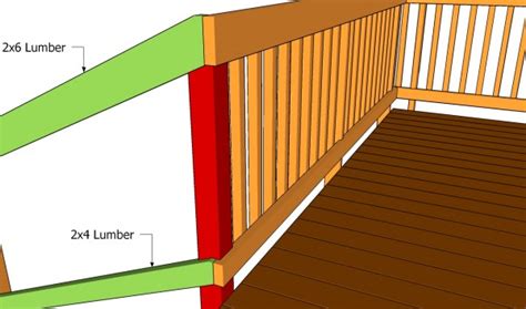 Deck Stair Railing Plans MyOutdoorPlans