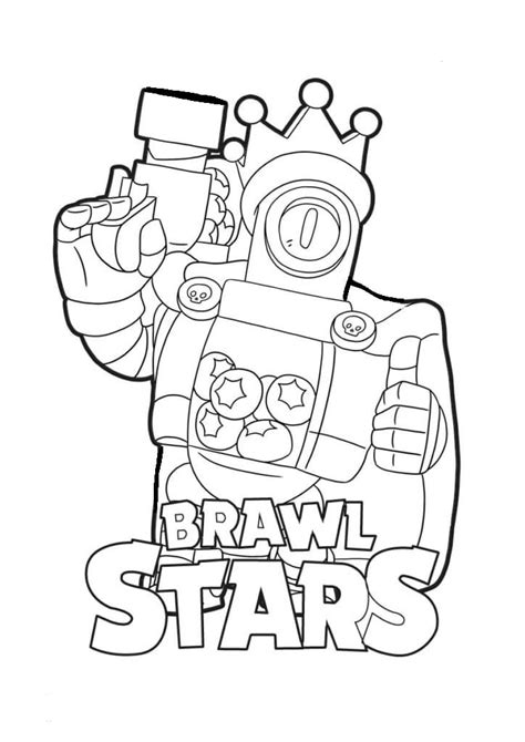 Раскраски Браво Старс Brawl Stars 100 картинок Распечатать бесплатно