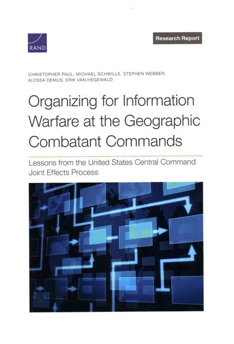 Organizing For Information Warfare At The Geographic Combatant Commands