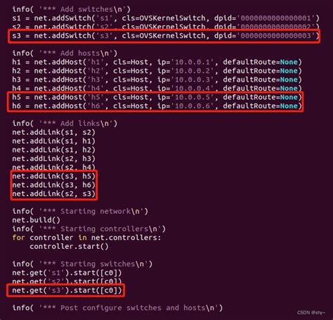 Mininet学习记录（常用命令创建网络拓扑opendaylight显示拓扑结构 Csdn博客