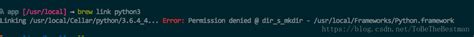 mac下安装python3 x csdn博客