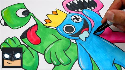 Drawing RAINBOW FRIENDS Draw Color