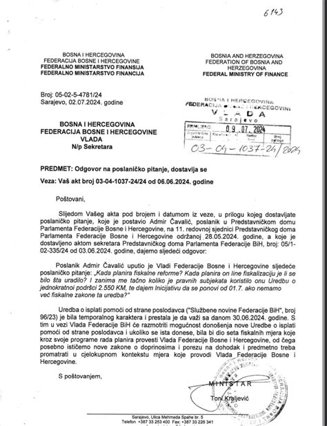 Admir Čavalić On Linkedin Dobio Sam Dosta Upita Od Poslodavacaradnika U Vezi Nove Uredbe O