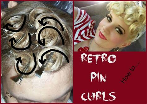 Easy Peasy Rockabilly Hair Happy Hair Pin Up Curls