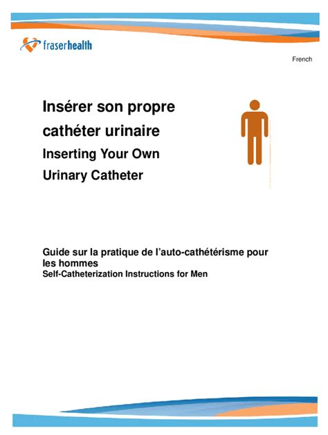 Remplissable En Ligne Inserting Your Own Urinary Catheter Fax Email
