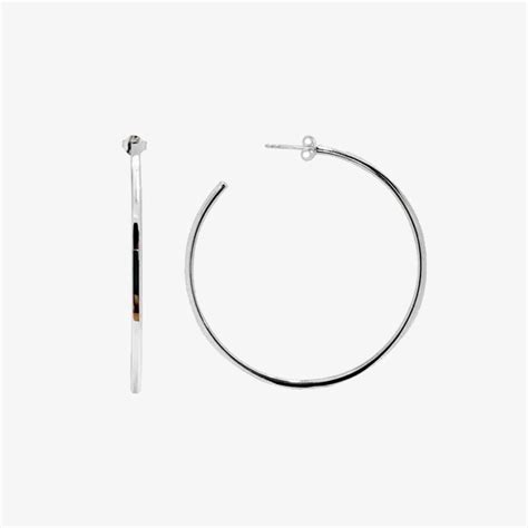 Iconic Silver Hoop Earrings Wholesale925silver