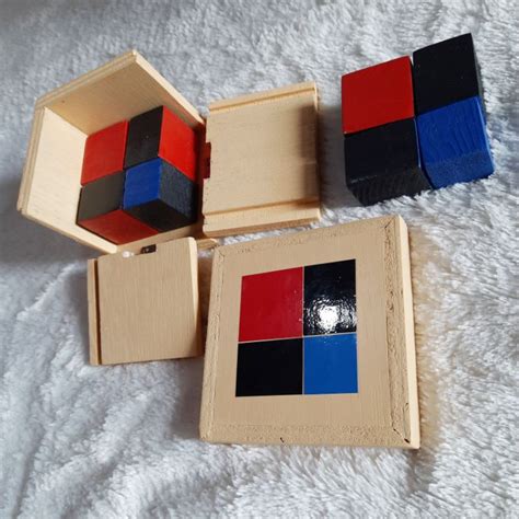 Jual Binomial Cube Montessori Shopee Indonesia