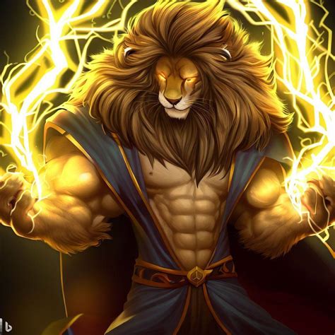 Lightning Lion Wizard By Gamerplaystation8 On Deviantart