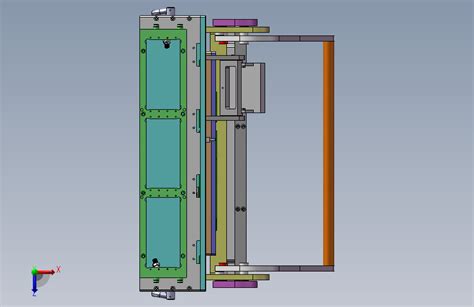 电路板测试治具 Solidworks 2021 模型图纸下载 懒石网