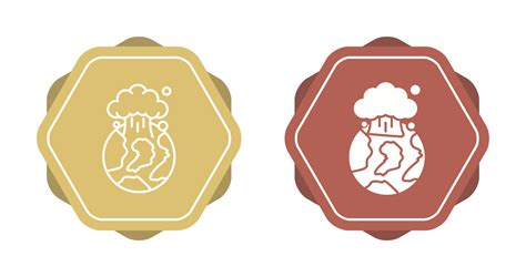 Nuclear Explosion Vector Icon 22379061 Vector Art At Vecteezy