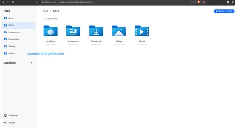 How To Build Home Private Cloud Using Casaos Computingforgeeks