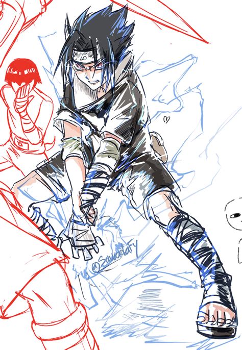 Naruto Sasuke Uchiha Chunin Exam By Sawadafy On Deviantart