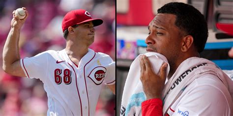 Carson Spiers Makes Mlb Debut Alexis Díaz Struggles Vs Cubs