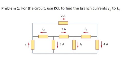 Solved Problem For The Circuit Use KCL To Find The Chegg