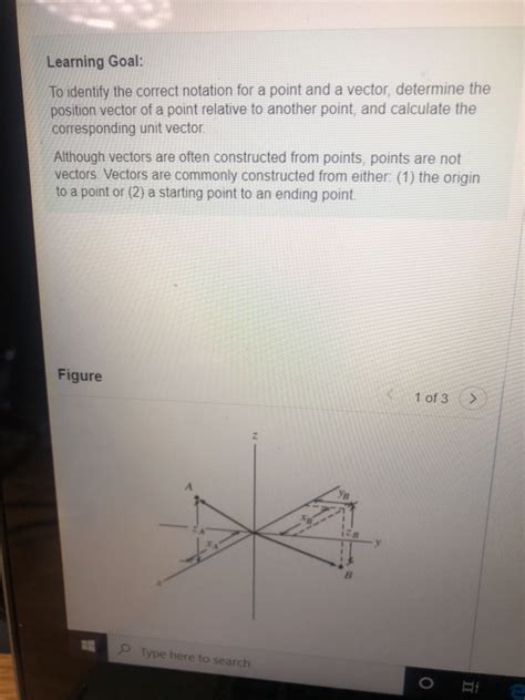 Solved Learning Goal To Identify The Correct Notation For A