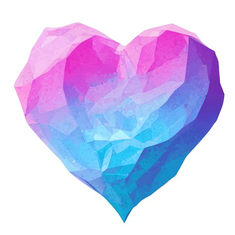 Cotton Candy Heart Graphic · Creative Fabrica