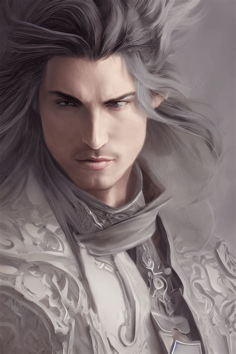 Beautiful Male Elf Character Design · Creative Fabrica