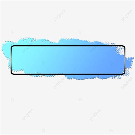 Text Title Frame Lower Third With Brush Stroke Text Lower Third