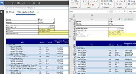 Different Websheet Layout Format In Paw And Pax Planning Analytics