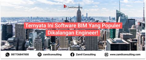 Ternyata Ini Software Bim Yang Populer Di Kalangan Engineer Zamil