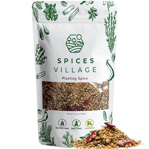 Spices Village 피클링 스 18465 피클 통조림 및 옥수수 쇠고기용 천연 신선한 건조 향신료 믹스