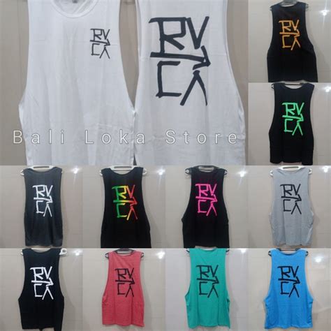 Katun Mens Bali Singlet Low Cutcottongymrvca Shopee Malaysia