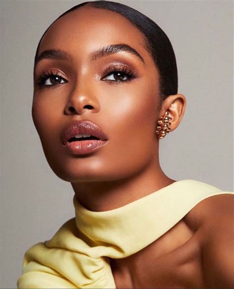 Makeup For Black Skin Soft Glam Makeup Black Women Makeup Brown