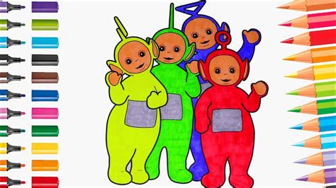 Teletubbies Poe Coloring Pages
