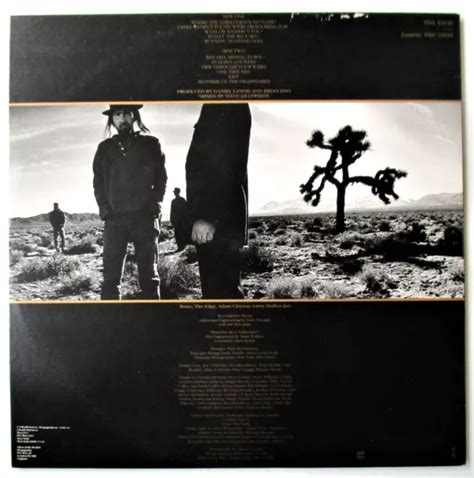U2 The Joshua Tree 1987 Australia 1st Pressing Lp Vinyl Near Mint