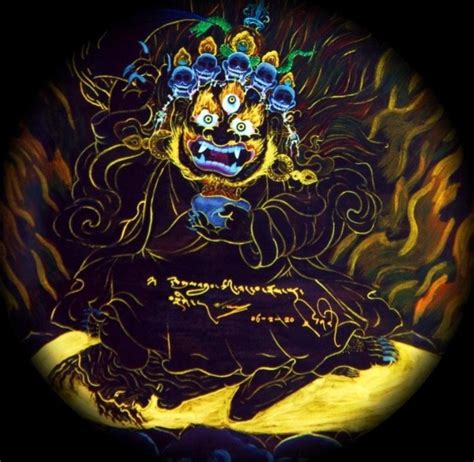 西藏楚布寺藏香黑袍金剛 瑪哈嘎拉護法 印尚品蔚 熱門商品 Product
