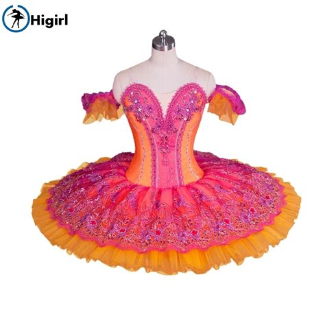 Professional Ballet Costumes Girls Ballet Tutus Yellow Tutu Platter