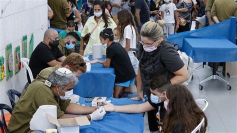 Israel Lanza Una Campaña De Test De Covid 19 En Niños De 3 A 12 Años