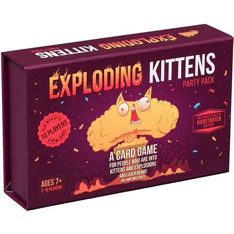 Exploding Kittens Party Pack Ingles Elmundodelmeeple