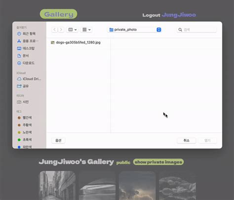 Github Jungjiwoo Gallery