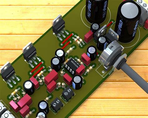 Tda2030 2 1 Amplifier Board Circuit Diagram Subwoofer Artofit