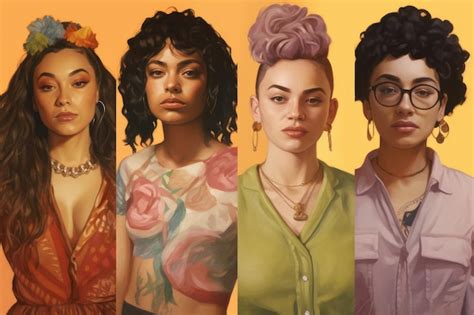 Premium Photo Capturing The Interplay Of Lgbtq Identities Ethnic